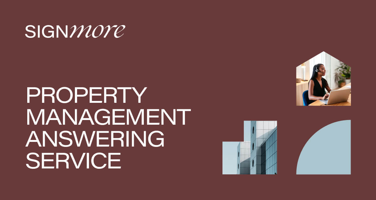 Property Management Answering Service | SignMore